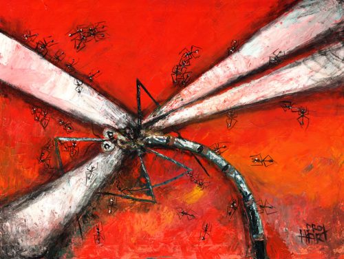 Dragonfly Giclee Print | etchinghouse